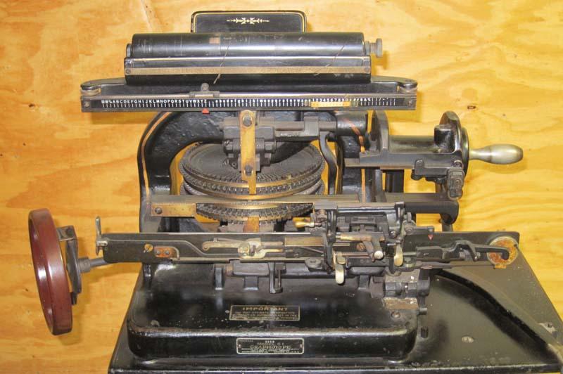 Lot #3: Graphotype Model G1 - WireBids